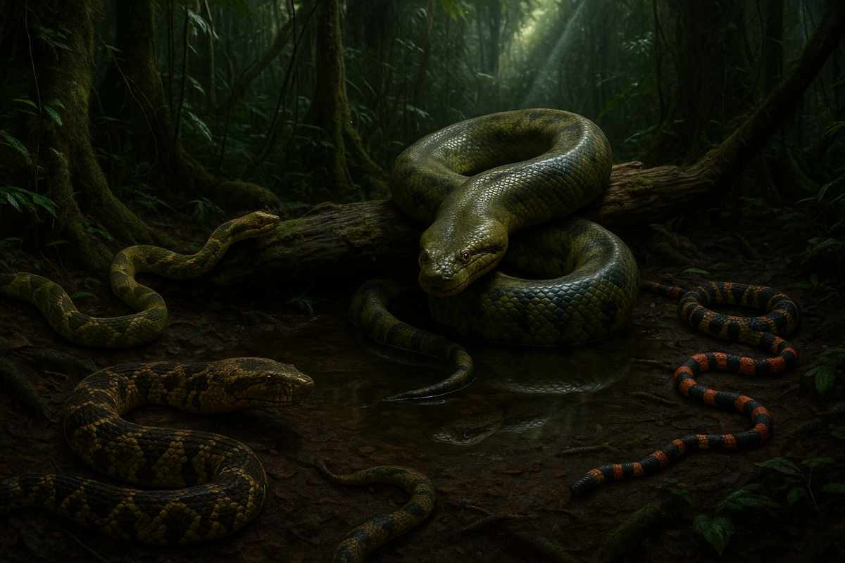 Cobras da Amazônia: conheça as espécies que governam a floresta ...