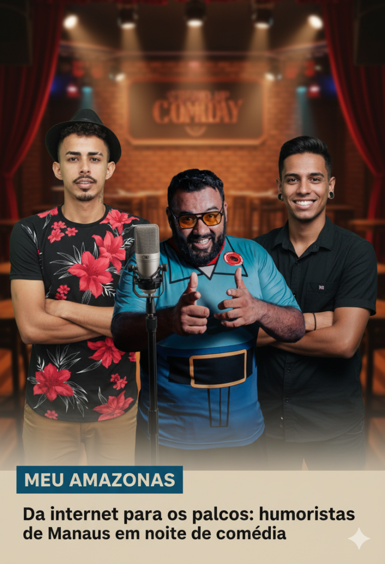 Da internet aos palcos: humoristas de Manaus em noite de comédia ...